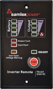 REMOTE FOR USE WITH SAM SERIES 705-SAMRC — Kunes RVPandA