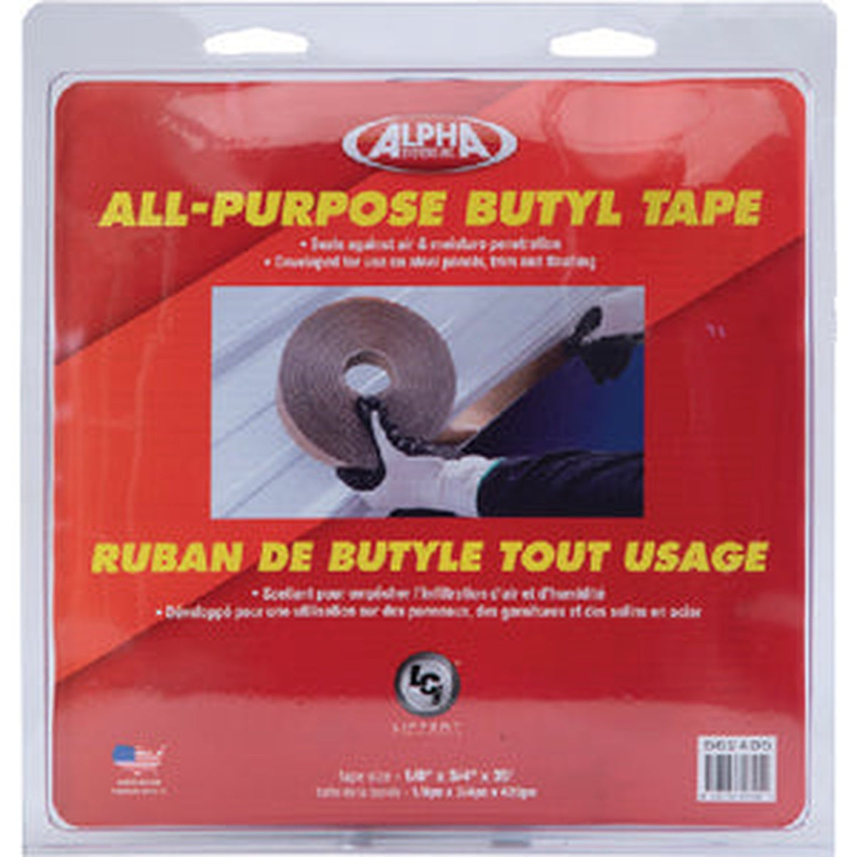 Q130 1/8 x 3/4 x 30' Butyl Tape, 20/Pack - 862403 — Kunes RVPandA