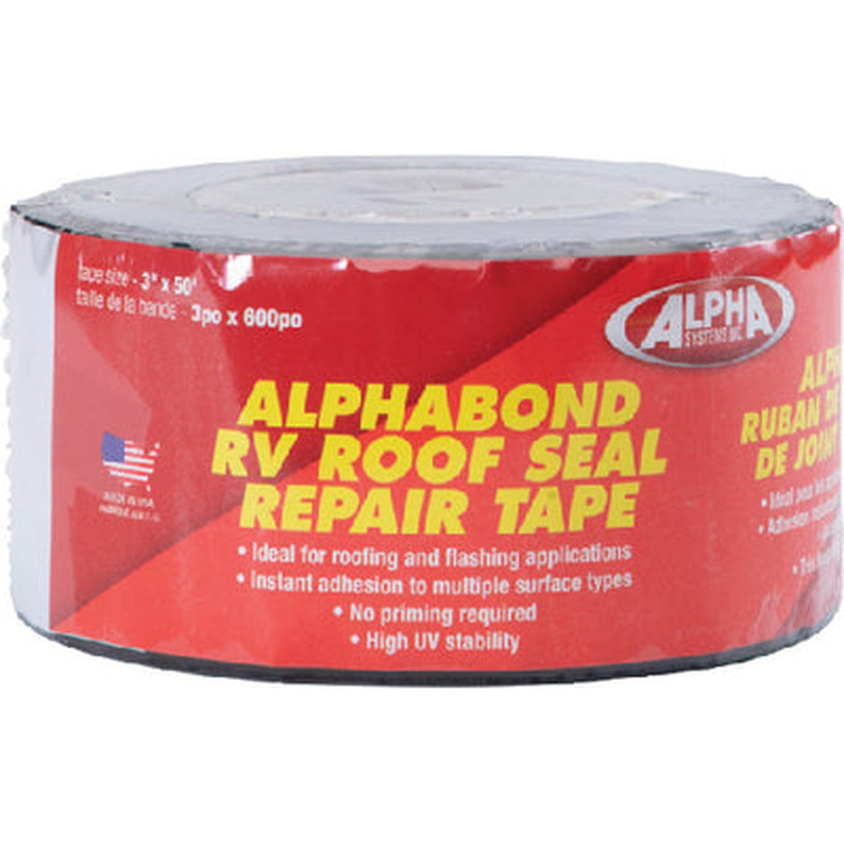 ALPHABOND TPO TAPE 3 X50' BLK 804-862406 — Kunes RVPandA